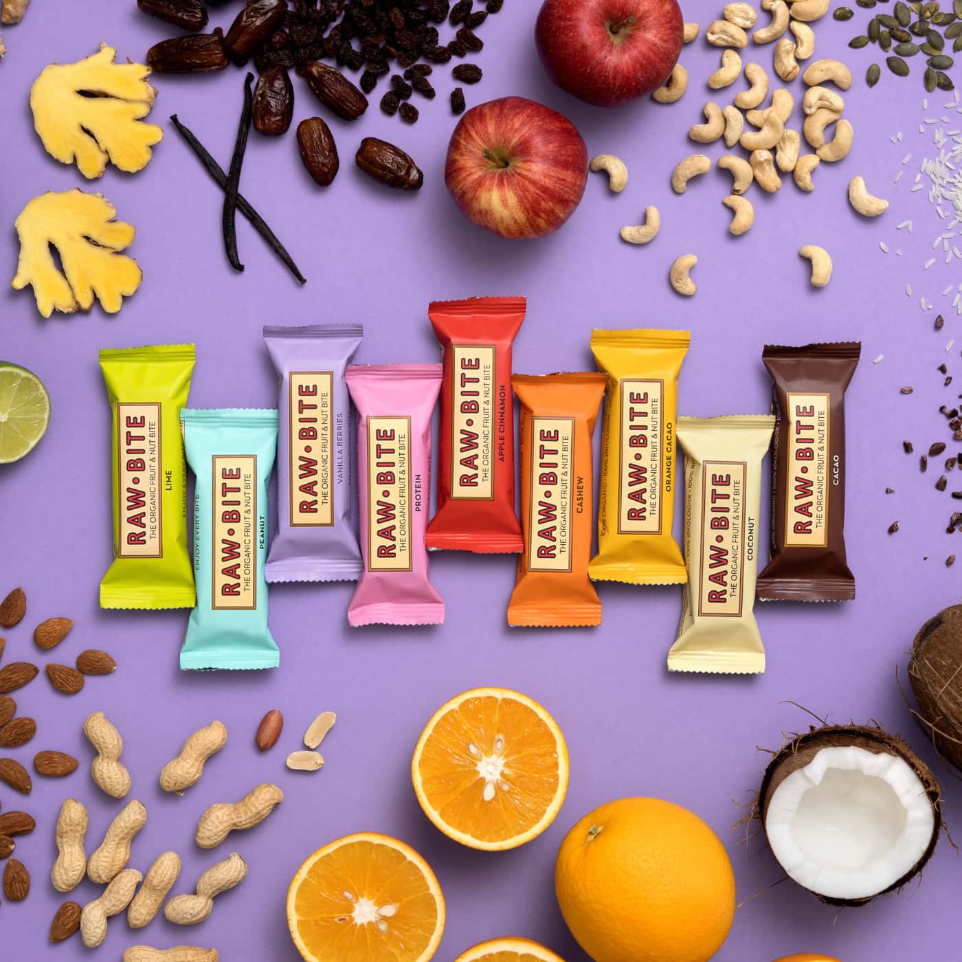 Vad innehåller våra RAWBITE-barer? – rawbite.se