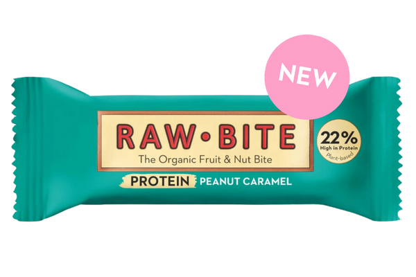 Protein Peanut Caramel (45 g bar) – rawbite.se