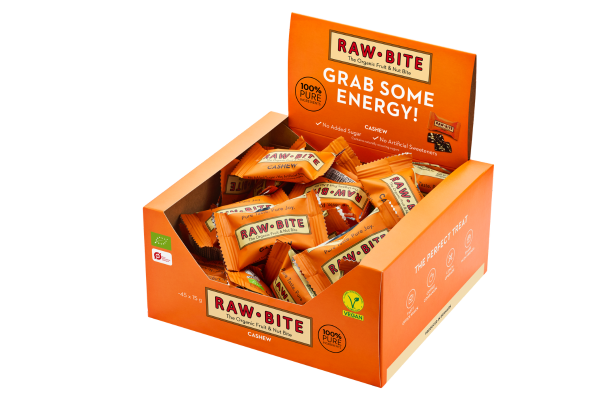 RAWBITE Cashew Office Box | Ekologisk, vegansk, glutenfri – rawbite.se
