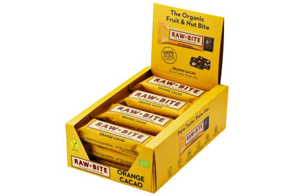 RAWBITE Orange Cacao | Ekologisk, vegansk, glutenfri – rawbite.se
